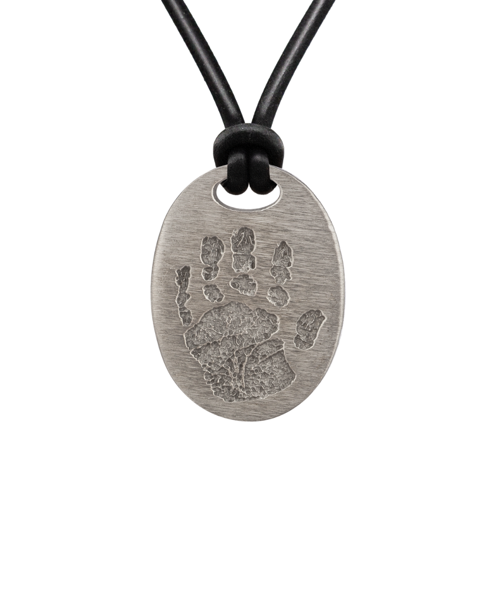 Oval Bronze - Handprint – Thumbies UK